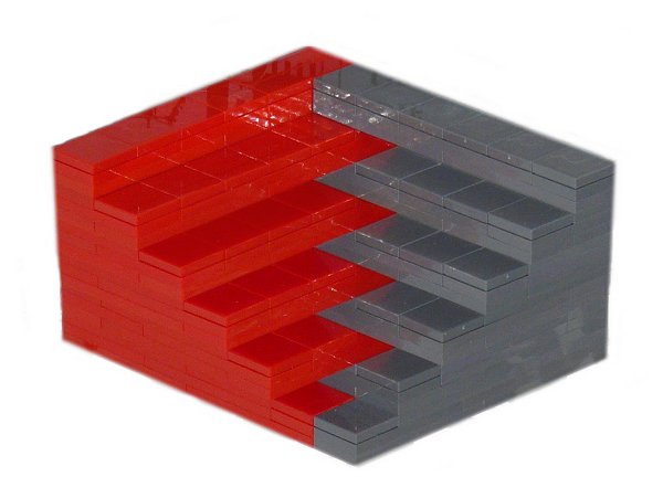 Impossible world site blog: LEGO sculptures of impossible figures