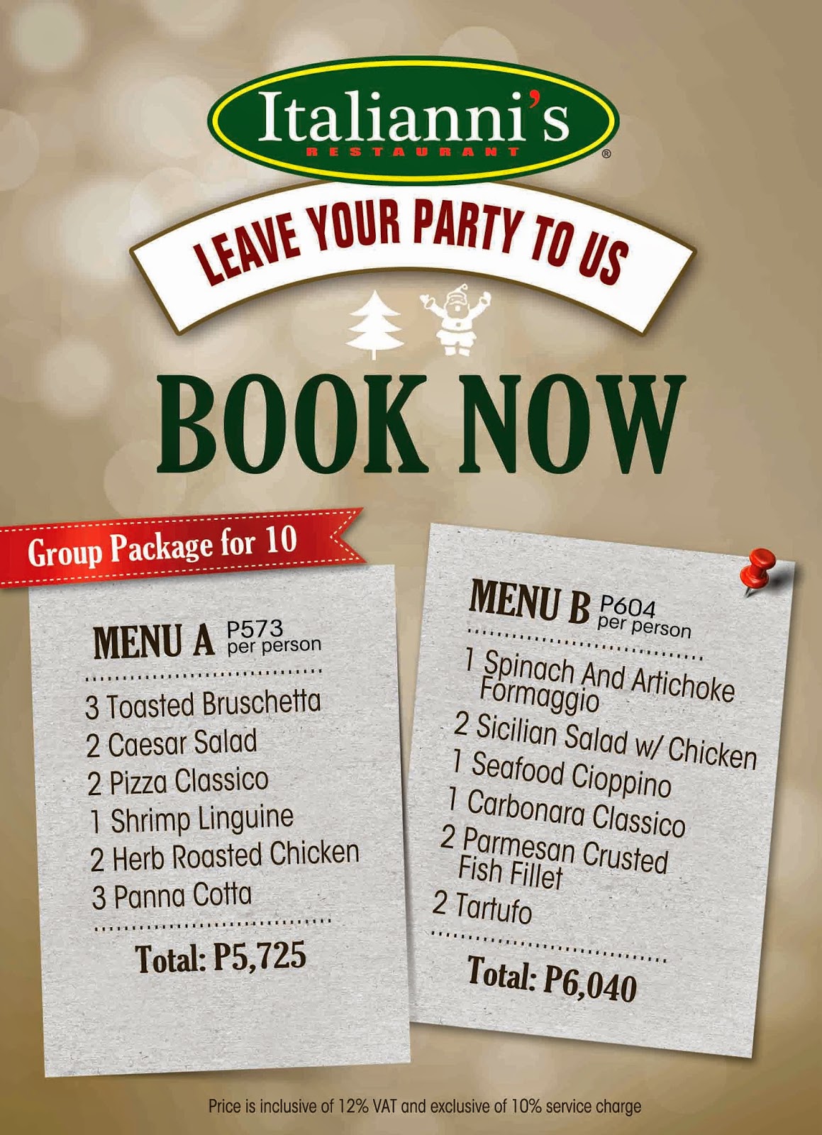 GASTRONOMY by Joy: Where to Get Christmas Food Packages for Parties