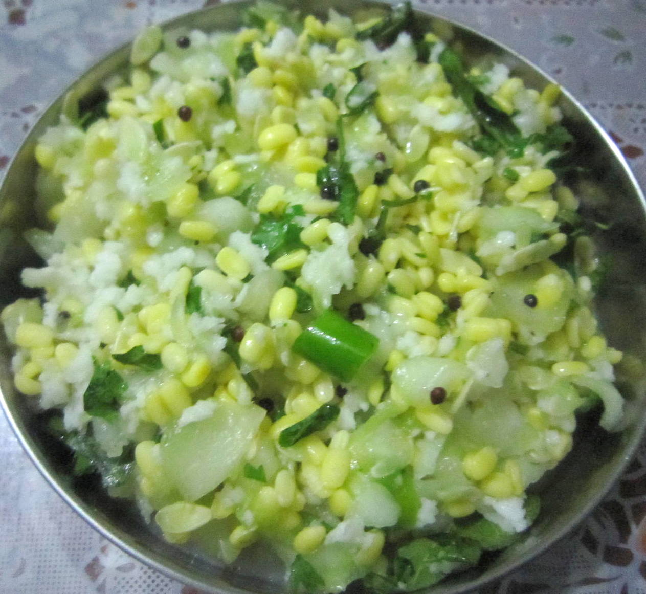 Archies Authentic Touch: Moong dhal n Cucumber Kosambari