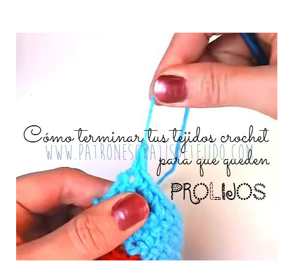 Cómo terminar los tejidos al crochet prolijamente / CURSO CROCHET ONLINE