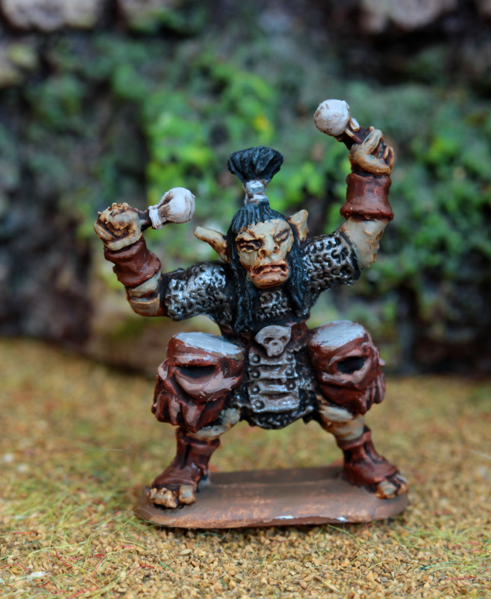 Philotep's 1/72 Minis Kingdom: Musician of the month: Orc Drummer