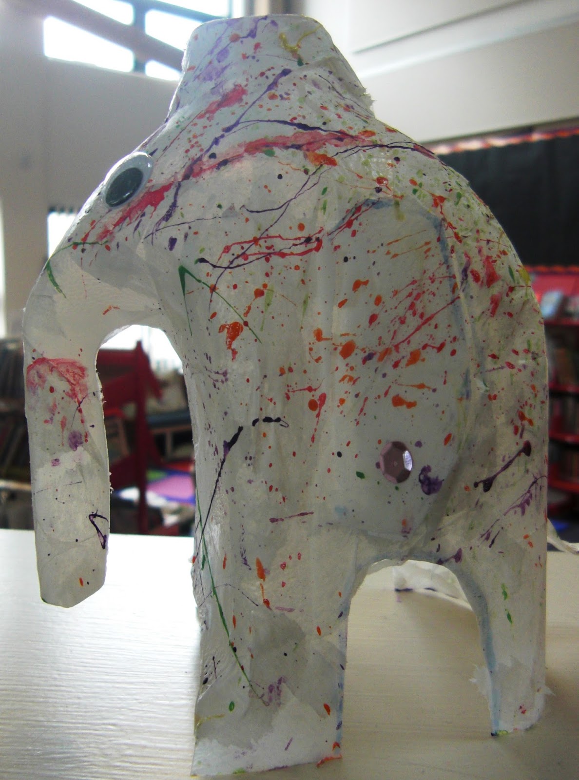 Mrs Crosbie: FROM MILK CARTON TO ELEPHANT