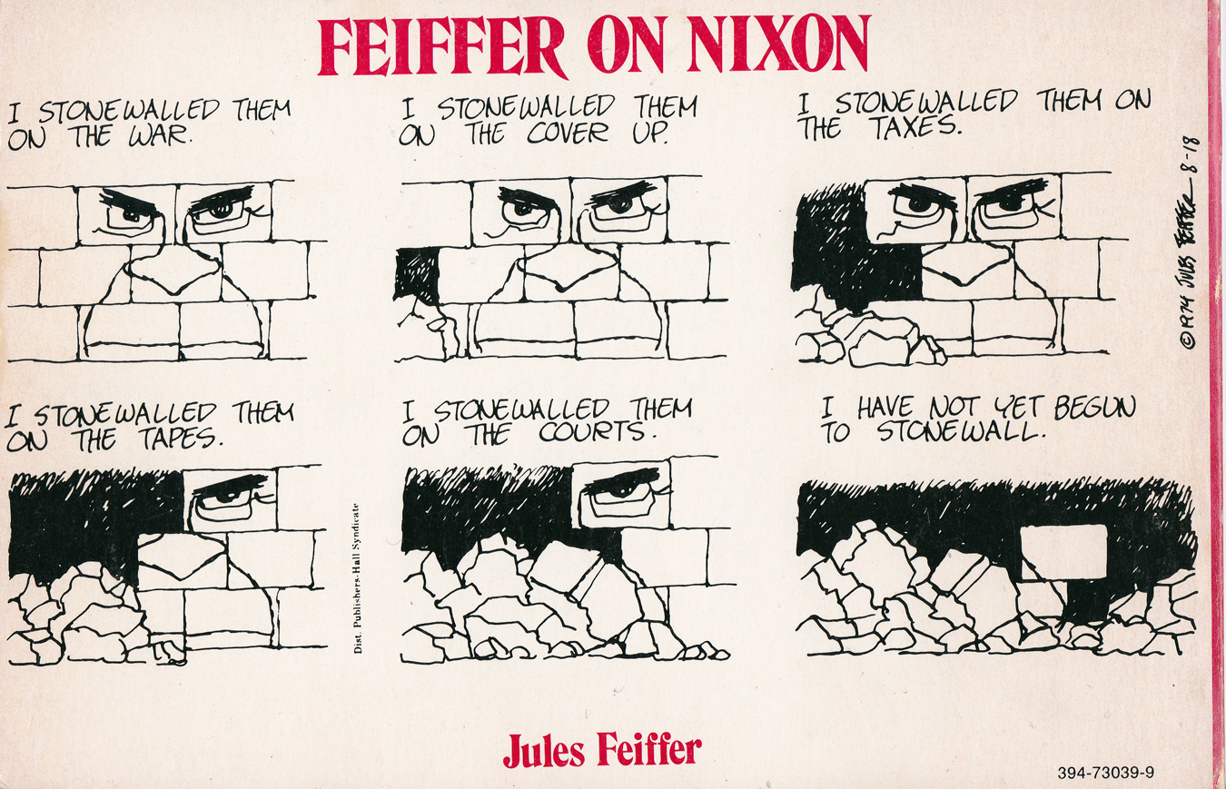Mike Lynch Cartoons: FEIFFER ON NIXON by Jules Feiffer Mike Lynch Cartoons: FEIFFER ON NIXON by Jules Feiffer