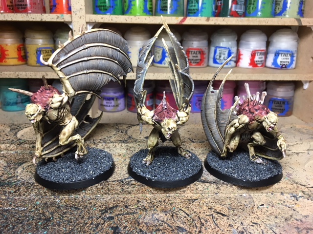 Fanplastic Little Men: Age of Sigmar: Crypt Flayers finished