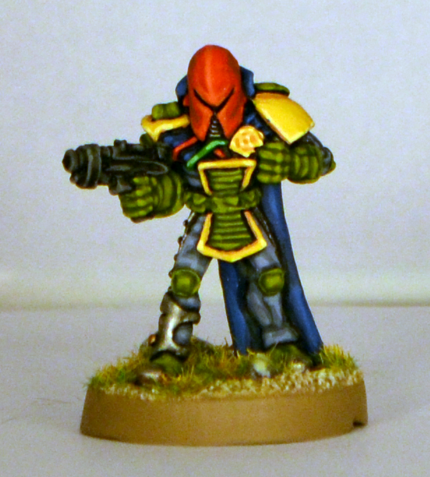 Painted Lead Miniatures: Unreleased Rogue Trader period models