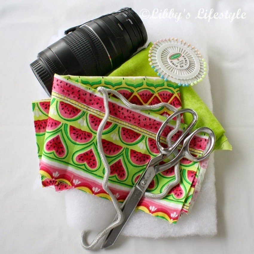 How to make a padded lens case. | Libby's Lifestyle.