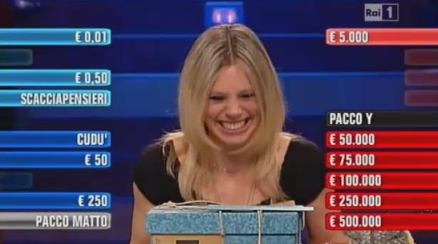 Affari Tuoi Sott'olio: La bellissima Anna Bevilacqua, nostra signora ...