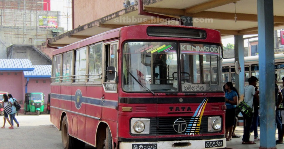 SLTB buses - ශ්‍රී ලංගම බස්: Ruby bodied TATA LP 909/36 bus from SLTB ...