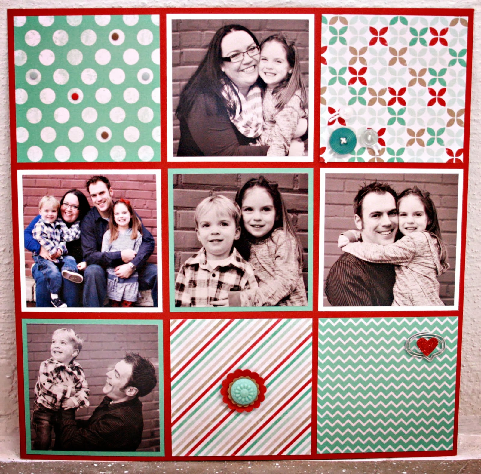 Stylin' Stampin' INKspiration: January Scrapbook Sketch