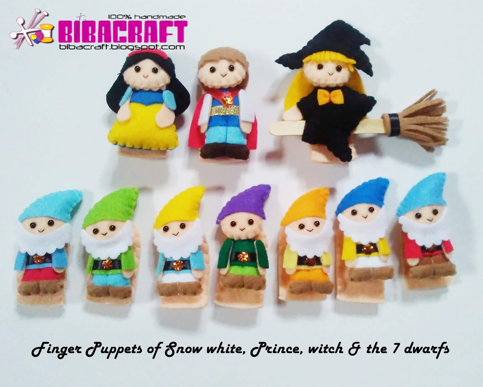 Biba Craft Collection: Finger Puppets/Boneka Jari