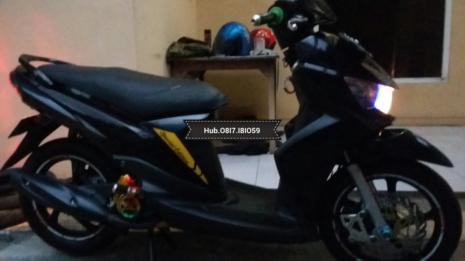 MOTOR-MOTORmu: Yamaha MIO SOUL GT Fi Blue Eyes