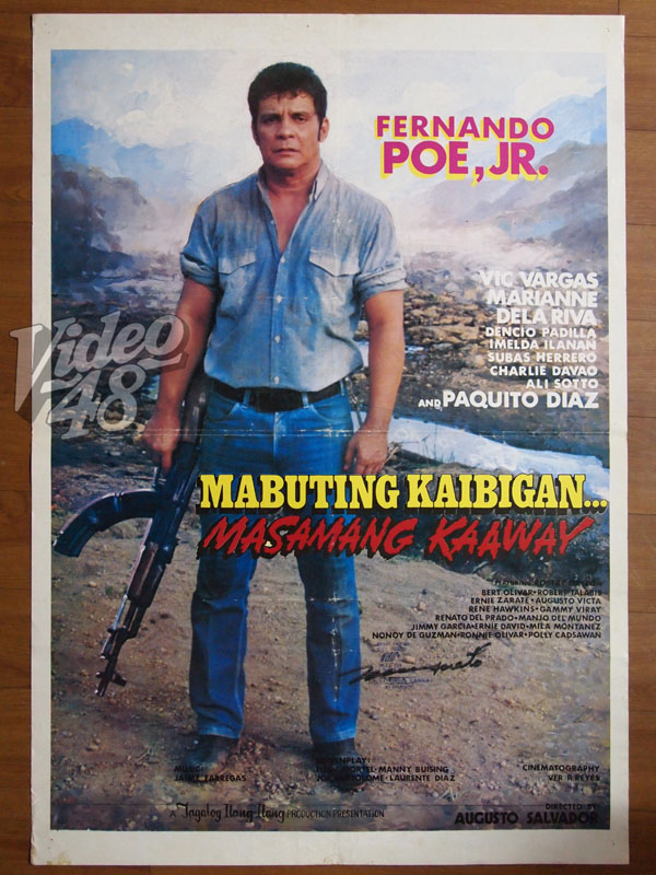 FPJ: FPJ ORIGINAL THEATRICAL MOVIE POSTERS # 7: "MABUTING KAIBIGAN ...