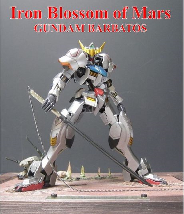 Custom Build: HG 1/144 Gundam Barbatos Iron Blossom of Mars