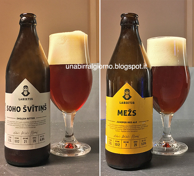 UNA BIRRA AL GIORNO: Alus Darbnīca Labietis: Soho Švītinš Bitter & Mežs ...