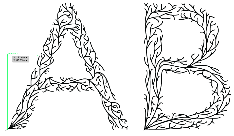 Design Practice: OUGD403: Dissect Typeface on Illustrator