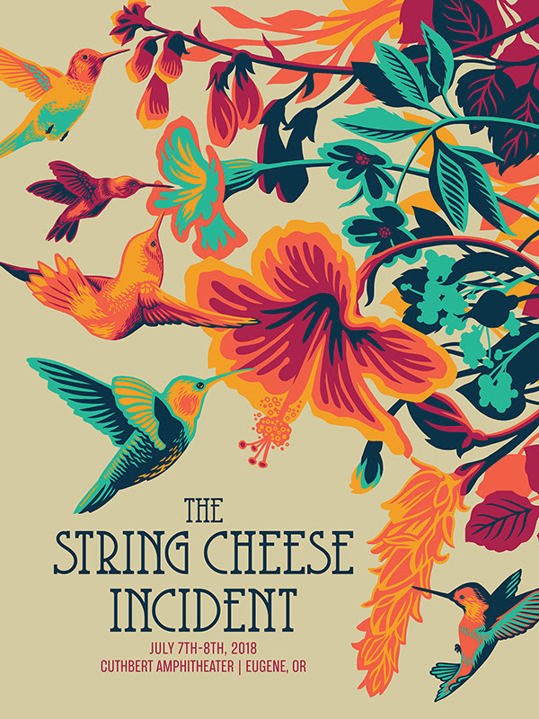 INSIDE THE ROCK POSTER FRAME BLOG: John Vogl String Cheese Incident Ray ...