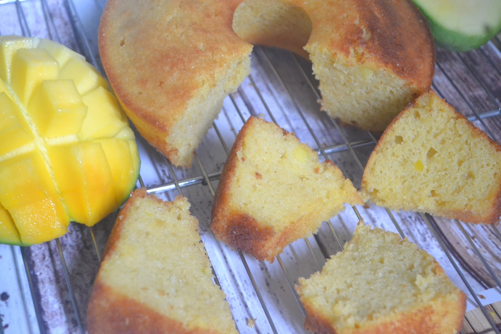 Resep Emak: Cake Mangga