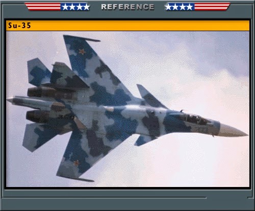Blog de Aviones de Caza y Ataque: Sukhoi Su-35 Flanker-E (Su-27M Flanker-E)