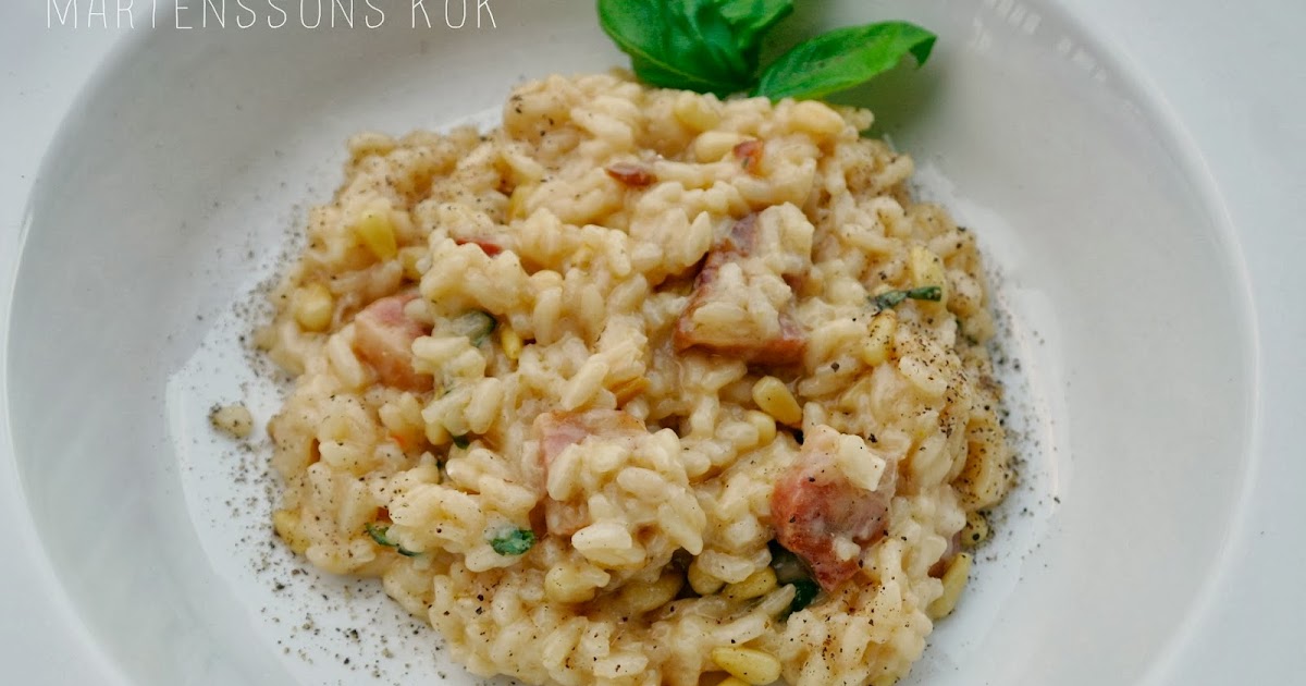 MÅRTENSSONS KÖK: Risotto med pancetta