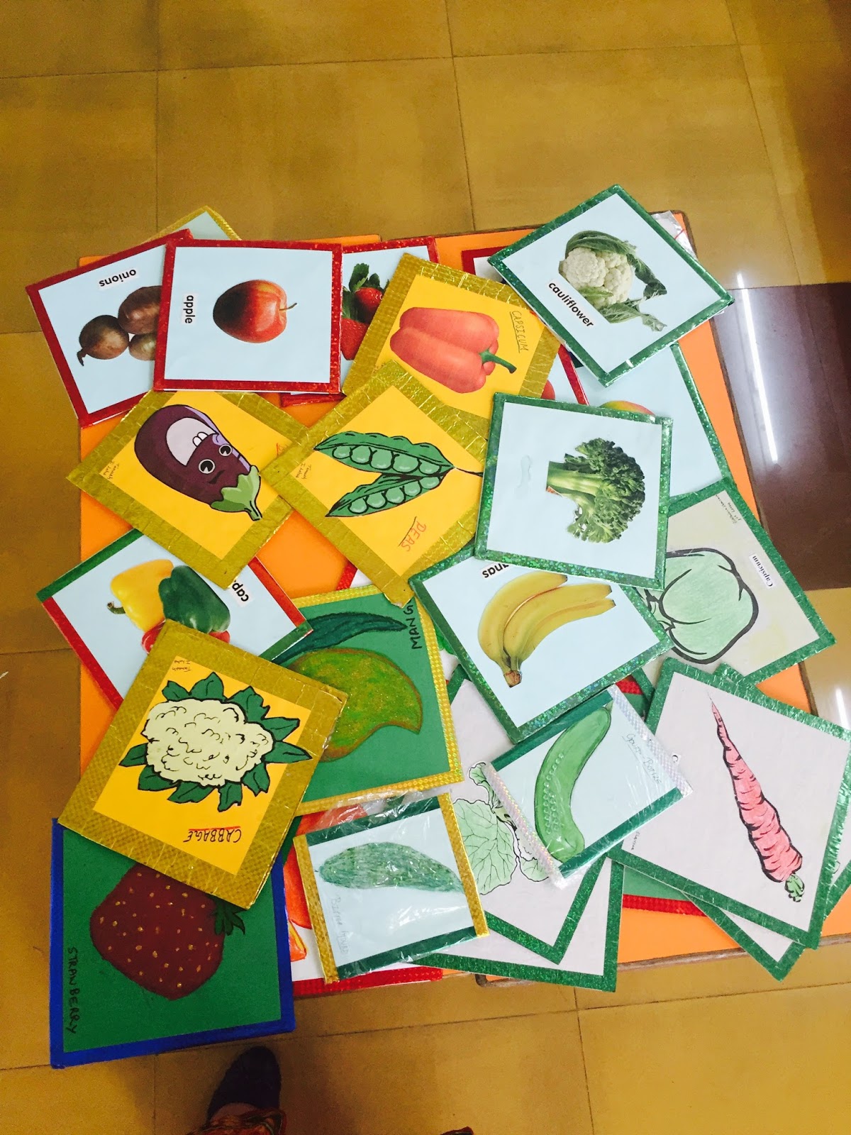 Pick me up-Flash card activity