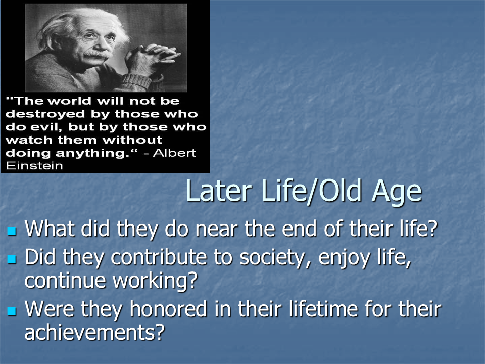 Grade 12: chapter 5 Biography