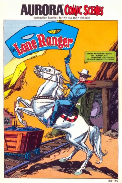 Western Comics Adventures: THE LONE RANGER Comic Cover Art