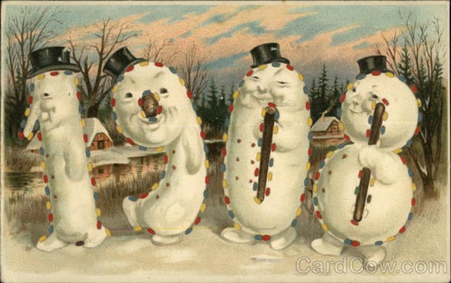 30 Strange and Creepy Vintage New Year’s Postcards From Between the ...