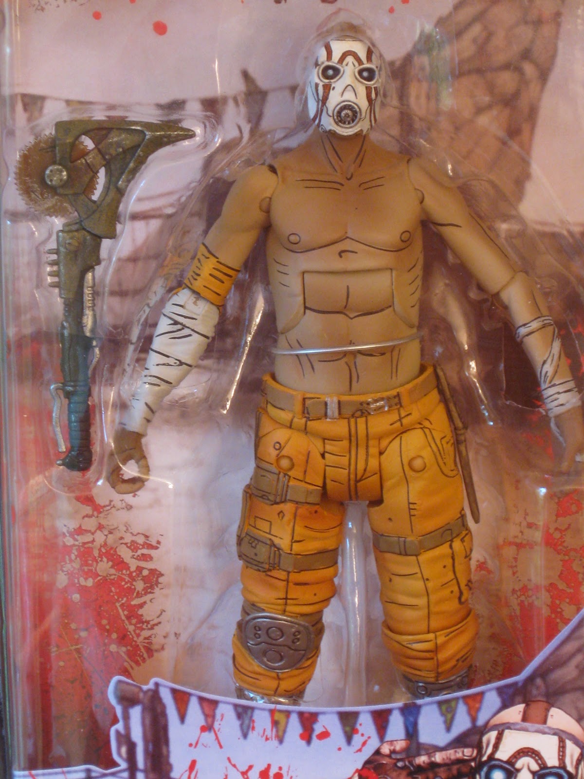 The Toyseum: Borderlands - NECA Psycho Bandit action figure