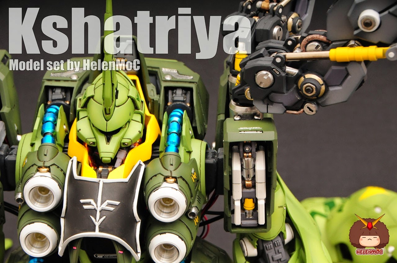 Custom Build: G-System 1/72 Kshatriya "Detailed"