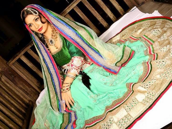 TELUGU WEB WORLD: ACTRESS ANITHA BHATT IN DESI BRIDAL WEAR