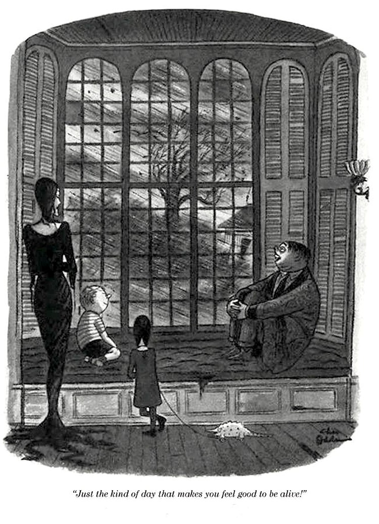 Hairy Green Eyeball 3: Chas Addams early 1950s