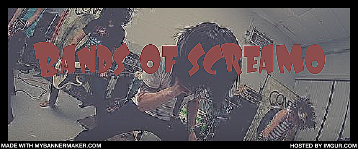 Bands of screamo