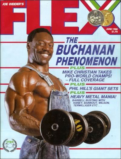 Worldwide Bodybuilders: Vintage UK moustached muscle Brian Buchanan