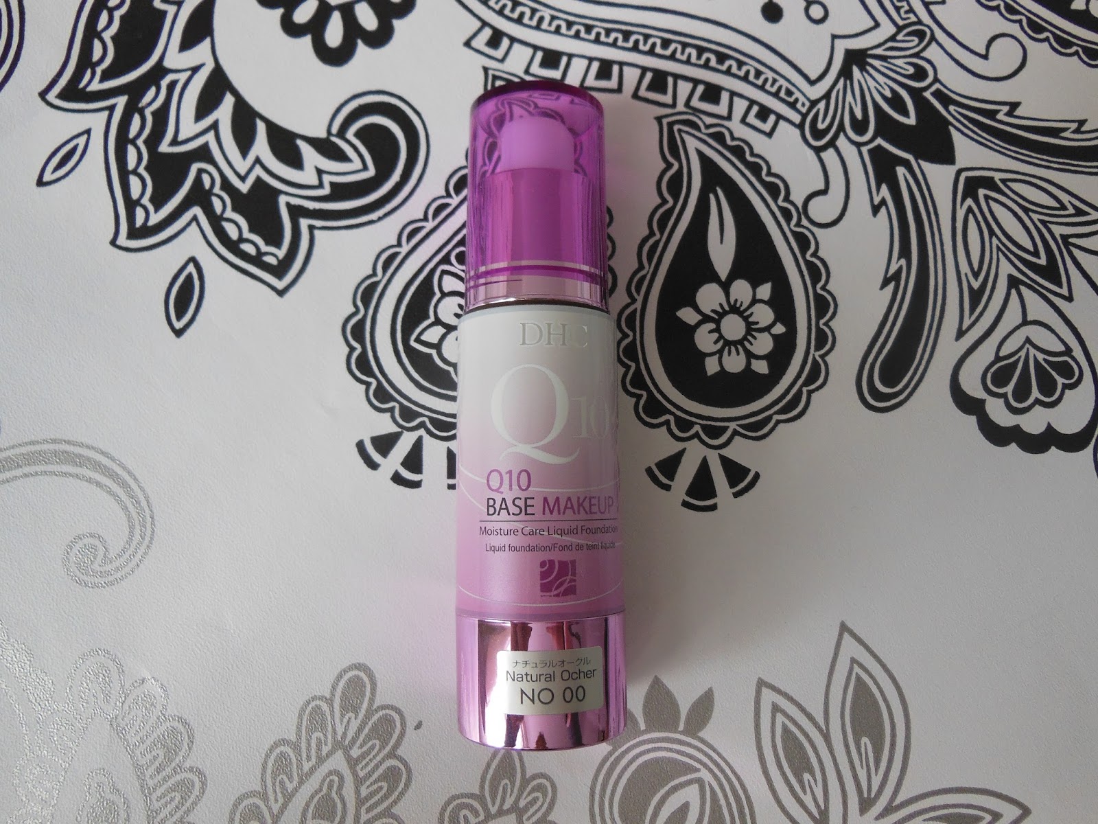 DHC Q10 Moisture Care liquid foundation | Tales of a Pale Face | UK ...