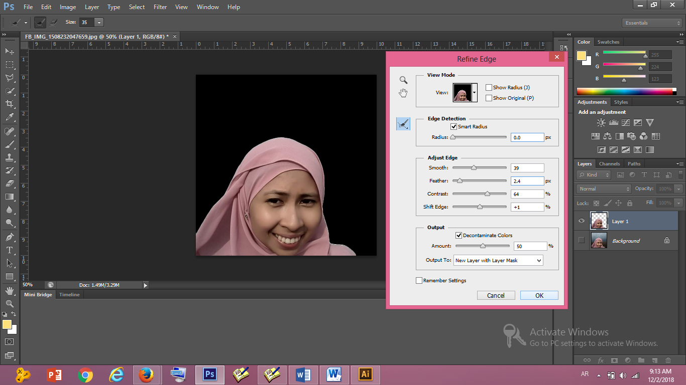 Photoshop: Cara Remove Background Gambar Mudah