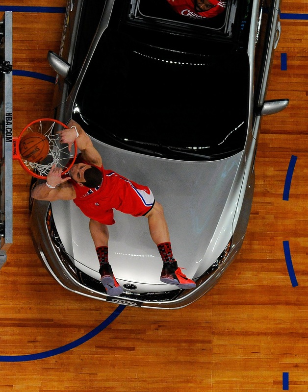 You Got Dunked On: 2011 NBA Slam Dunk Contest: Blake Griffin Dunks Over Car
