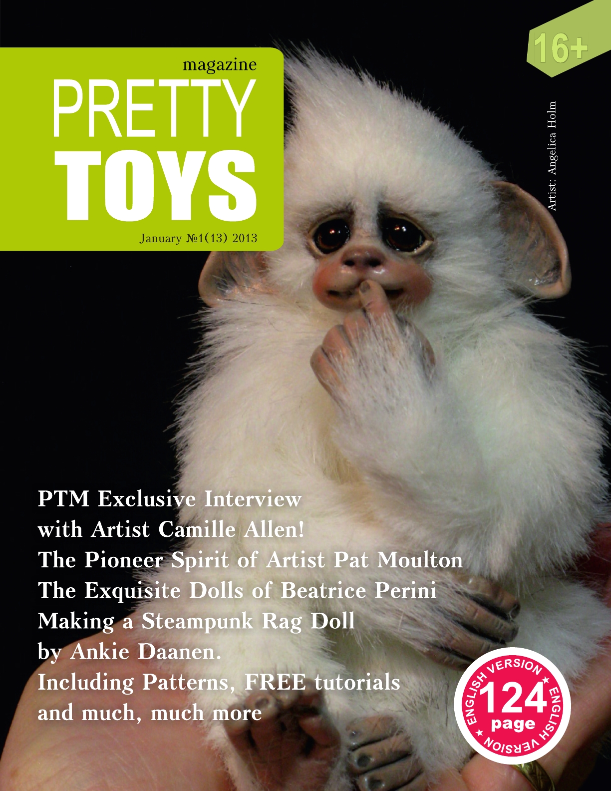 Elina`s Bears: ♥♥♥ My bears featured on the current issue of Pretty Toys