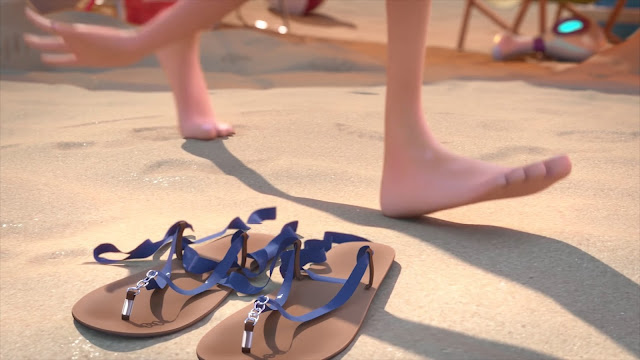 Anime Feet: CG Beach Short: Indice 50 (Mega-Post)