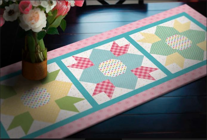 Gabbi Abbi May: 2019 Riley Blake Table Runner b