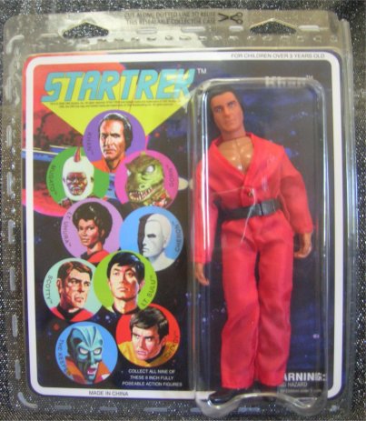 POP CULTURE SHOP: STAR TREK TOS KHAN MEGO ACTION FIGURE RETRO EMCE ...