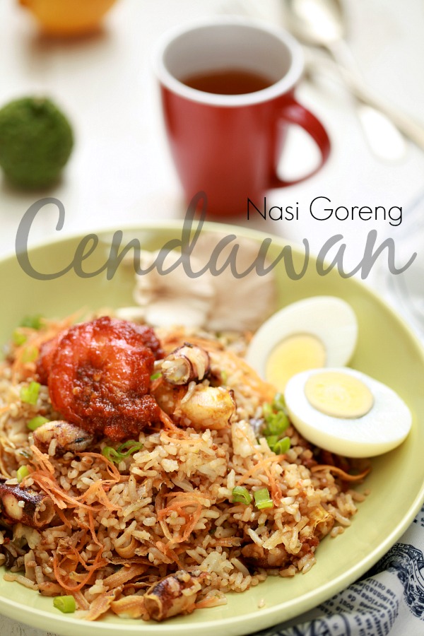 Nasi Goreng Cendawan - masam manis