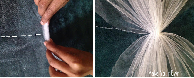 Make Your Own: How to Make a Two Tier Veil-DIY First Communion Veil