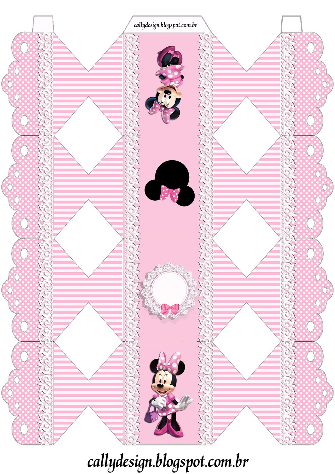 Kit Personalizado Aniversário "Minnie Rosa" para Imprimir - CALLY'S ...