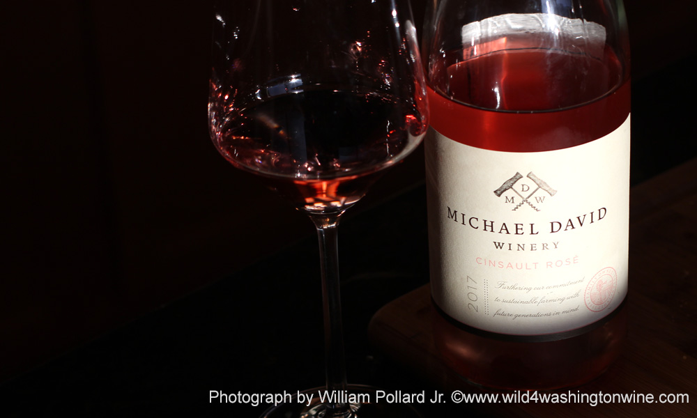 Michael David Winery 2017 Ancient Vine Cinsault Rosé | Lodi Appelation