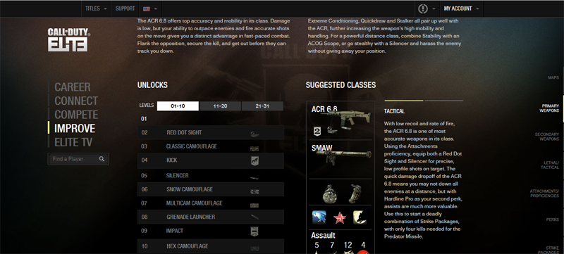 Call Of Duty Elite informazioni | COD Elite | Call Of Duty Italia | Il ...