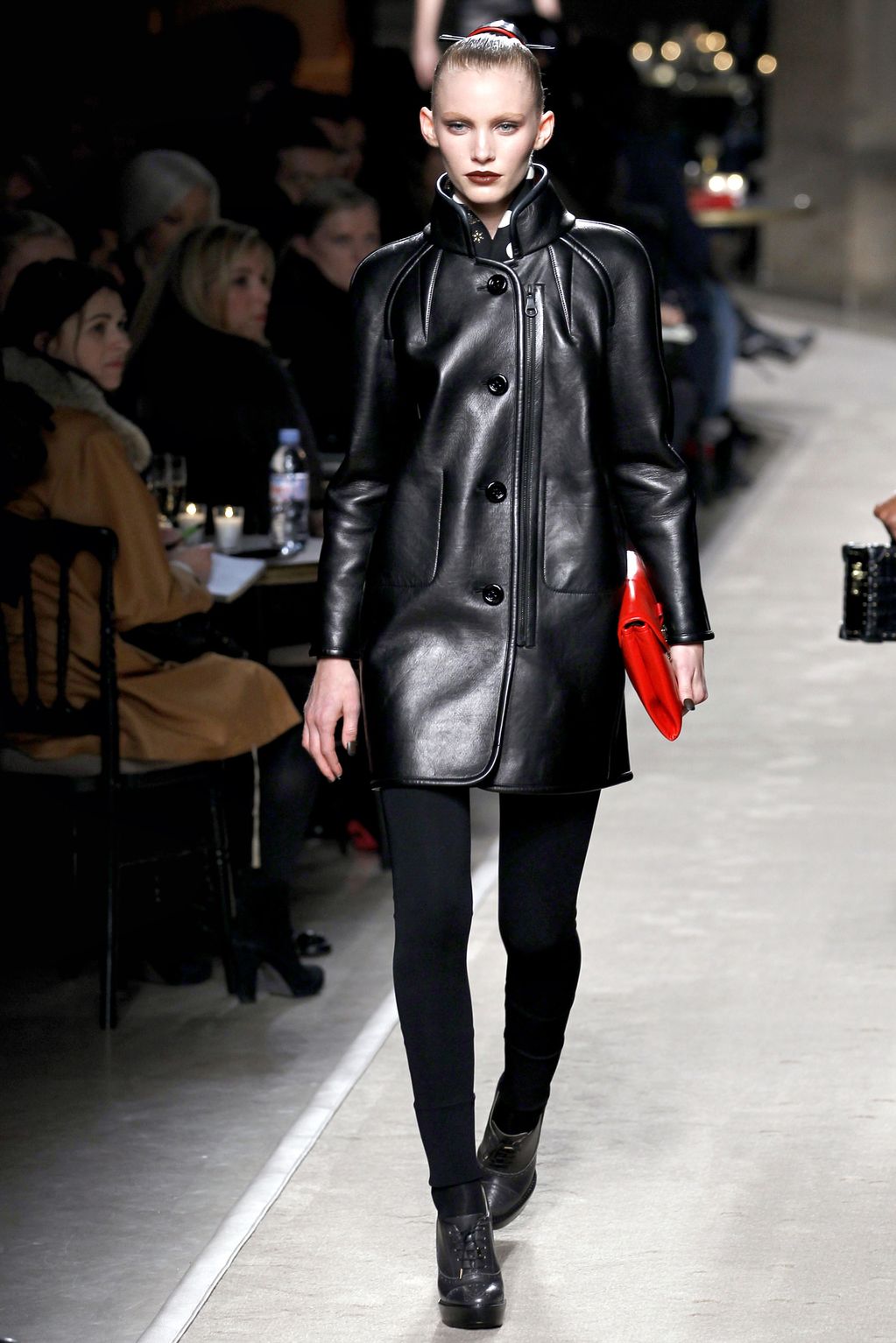 Leather Beauty: Supermodels Poll -In Third Place