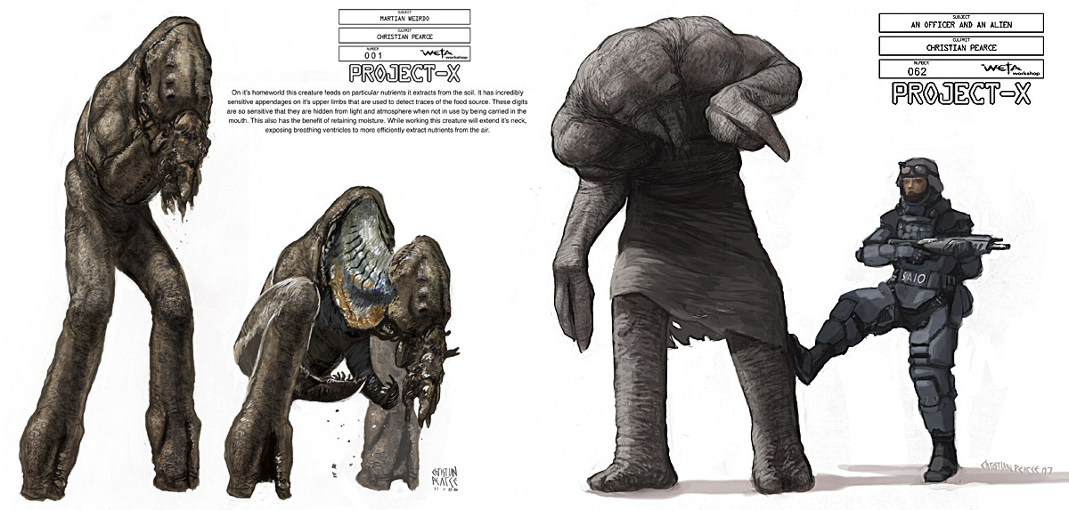 See the Aliens You Never Saw in DISTRICT 9 Concept Art By Christian ...