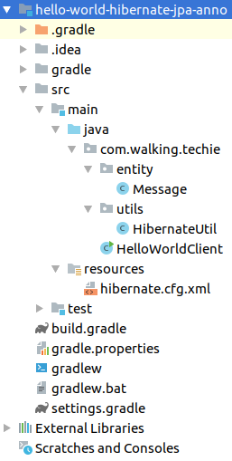 Hello World Application With Hibernate Using Jpa Annotations Walking Techie 3318