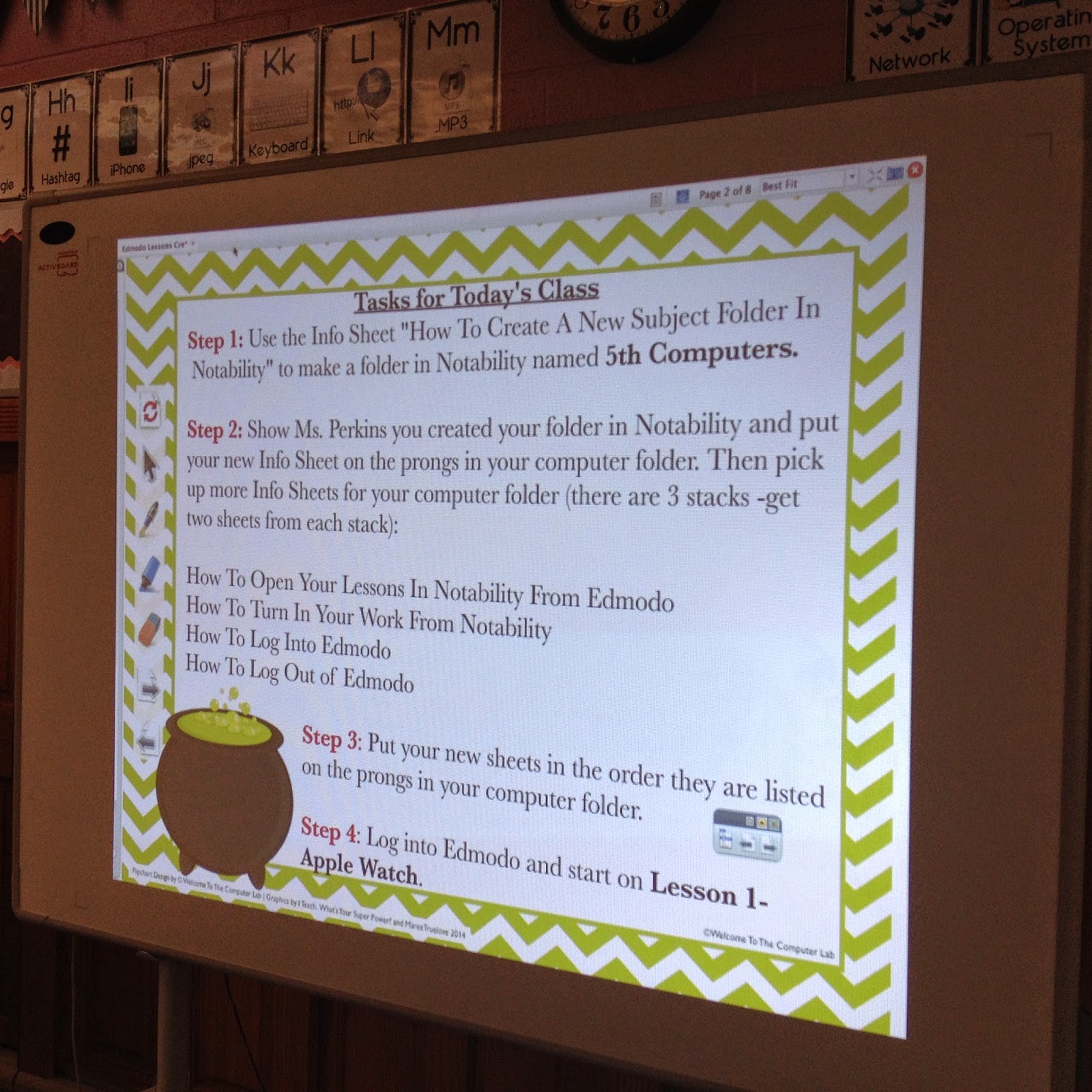 Welcome To The Computer Lab!: ActivBoard Flipchart Page Pack - Creepy ...