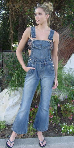 Girls Wearing Denim Overalls: From Flickr Group - 'The Overalls Project'